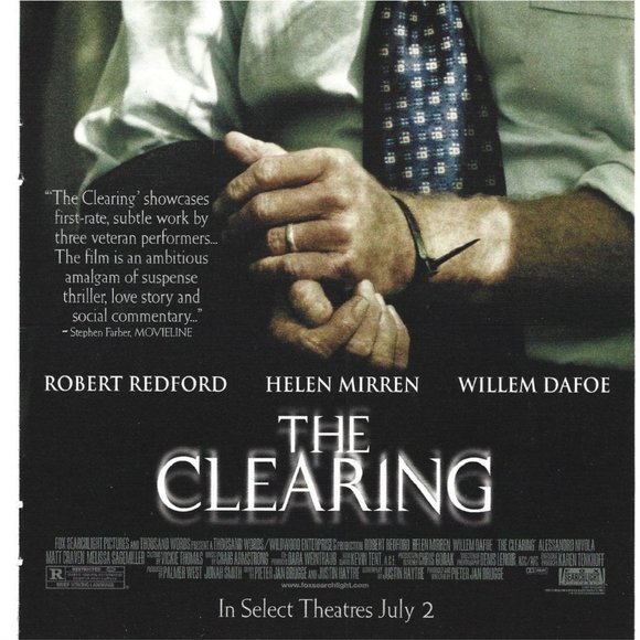 Art | The Clearing Movie Robert Redford Helen Mirren Dafoe Film 200s ...